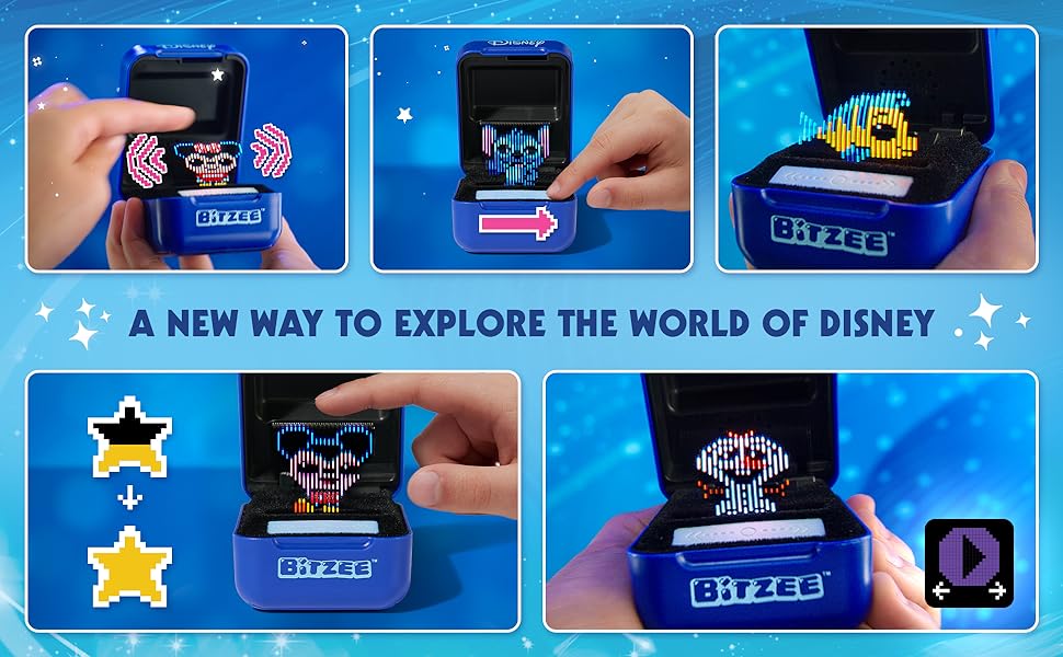 Spinmaster Bitzee - Disney Version with 30 Characters ( Kids ...