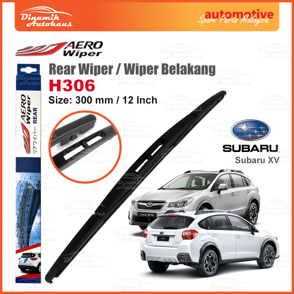 Subaru XV Car Rear Windscreen Wiper (Wiper Belakang) Size 12” Inch ...