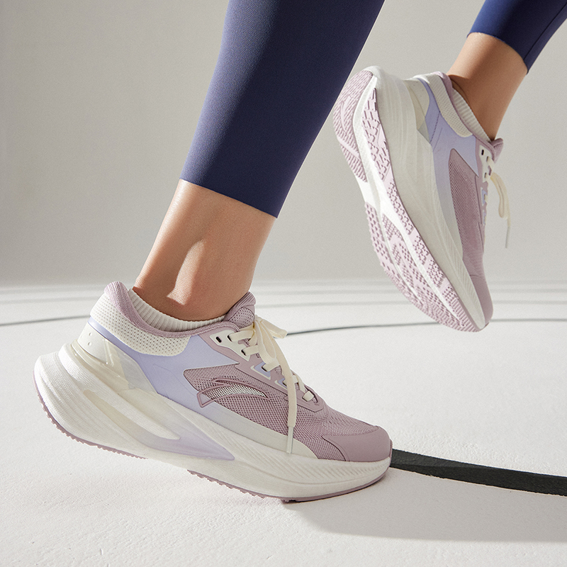 ANTA Women Running Shoes 1224C5536-3 -Pink/Ivory White (Kasut Larian ...