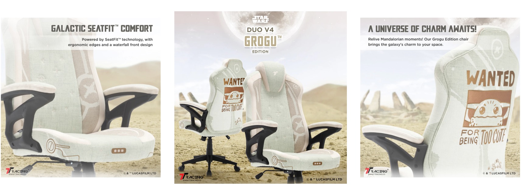 Pre-Order TTRacing DUO V4 KittyPuff / BunnyBliss / GROGU Star Wars ...