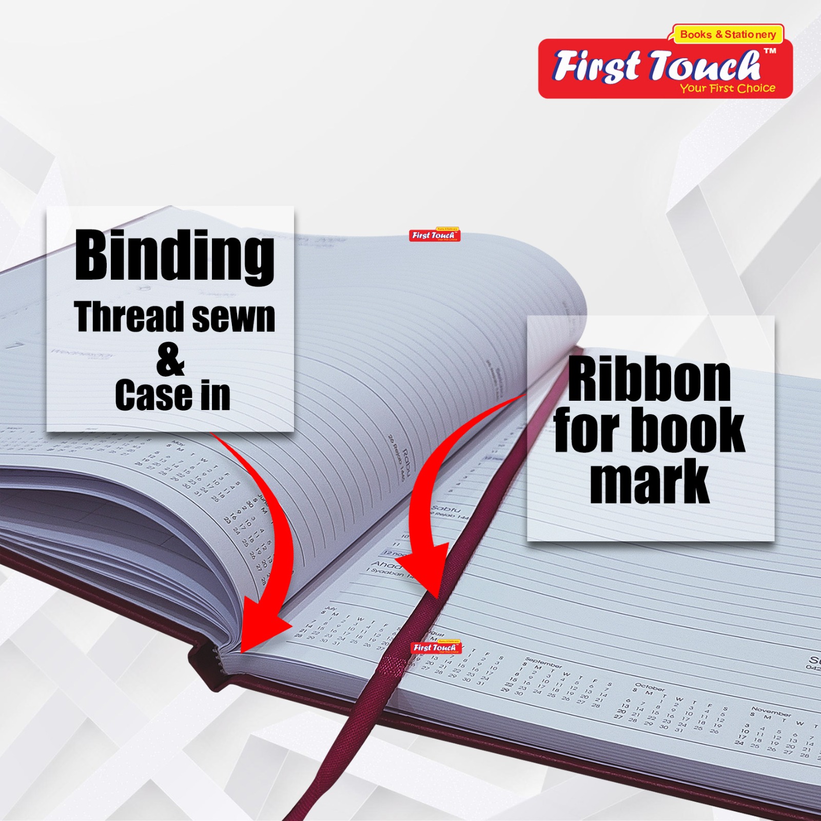 DIARY 2025 Management Diary UNI Thick Size A4 Diary Planner with Hard ...