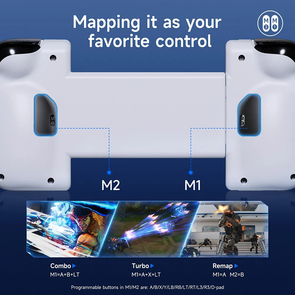 EasySMX M05 Mobile Phone Gamepad Bluetooth Type C Controller for iPhone ...