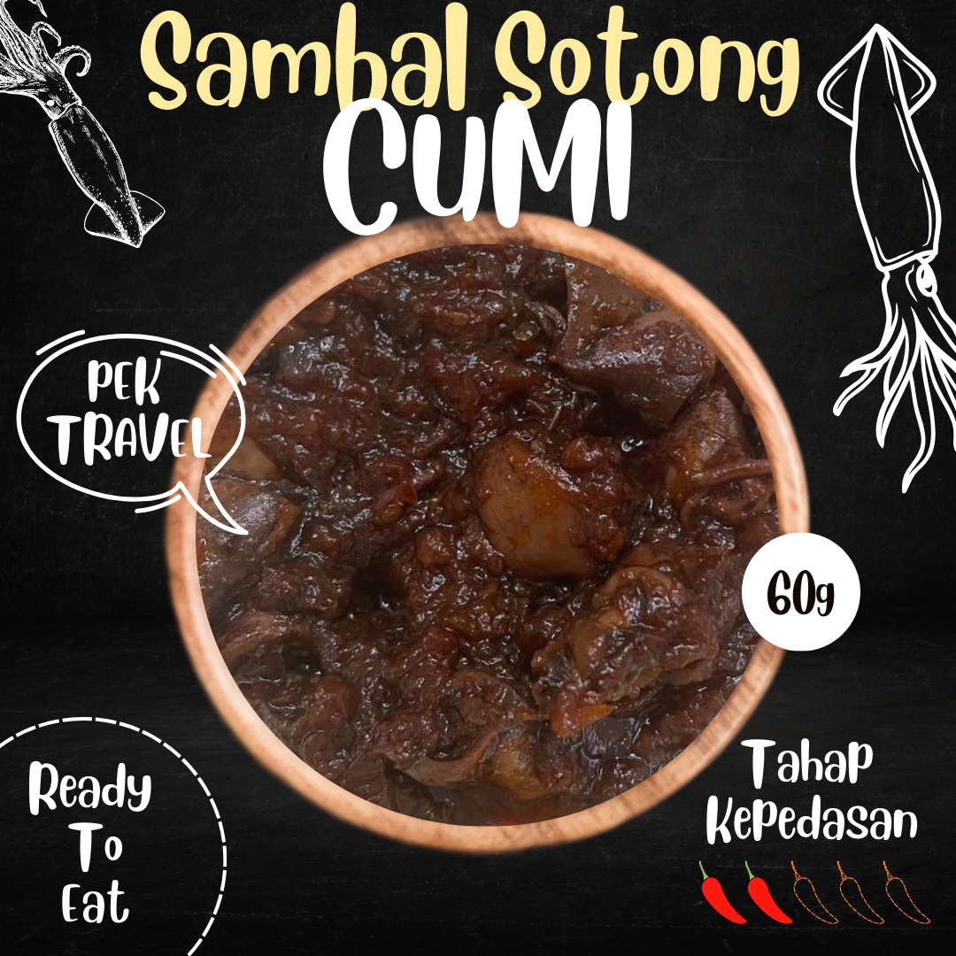 Pek Mini Shimaz Tumisan Bonda. Sambal Sotong, bilis, malong, hijau ...