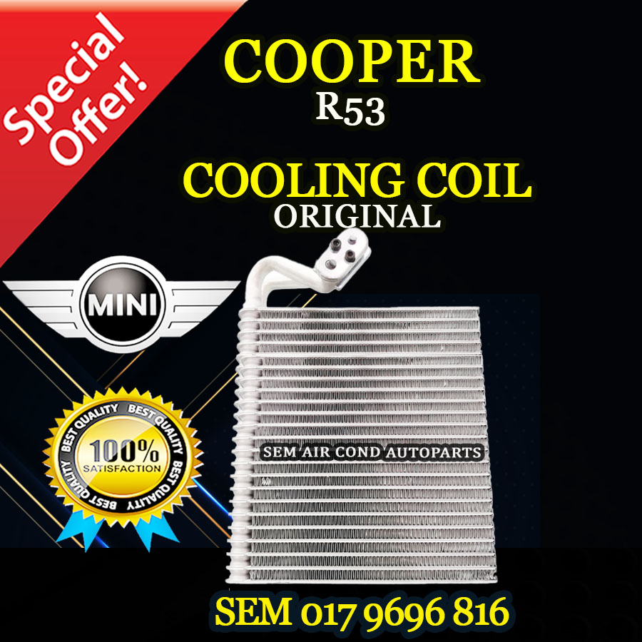 MINI COOPER R53 2002-2005 YEAR ORIGINAL COOLING COIL/ EVAPORATOR (CAR ...