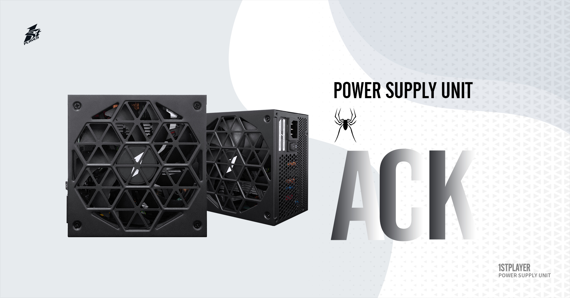 1st Player ACK Series Power Supply PSU / 550W 650W 750W 850W 80 Plus ...
