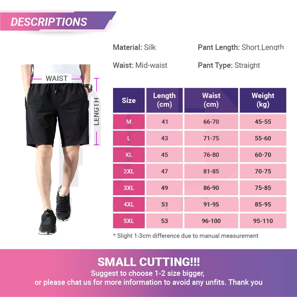 CC M-5XL Men Short Pants Sport Shorts Beach Shorts Casual Fashion Men ...