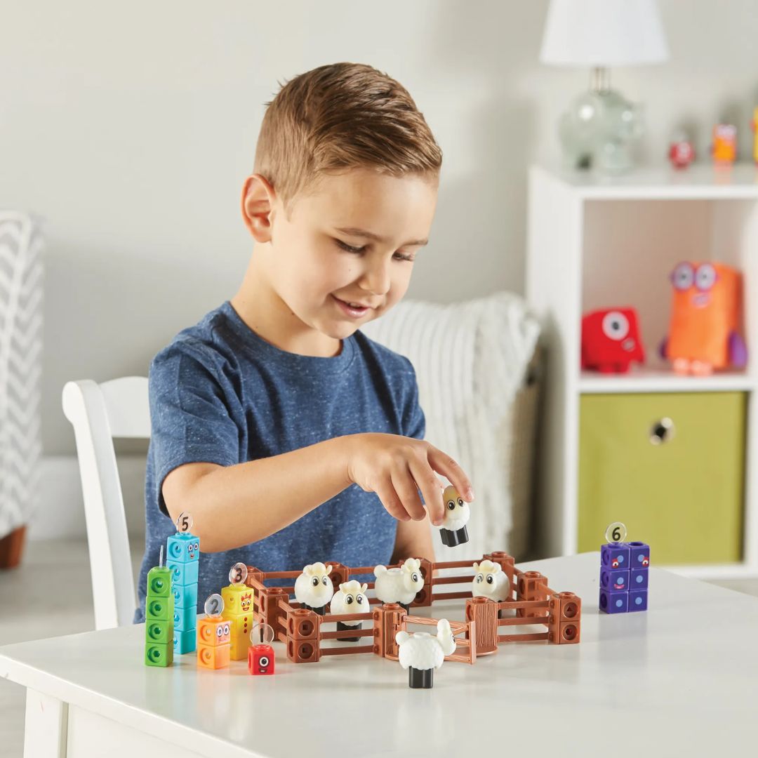 MathLink Cubes Activity Set - Numberblocks Sheep Farm | Shopee Malaysia