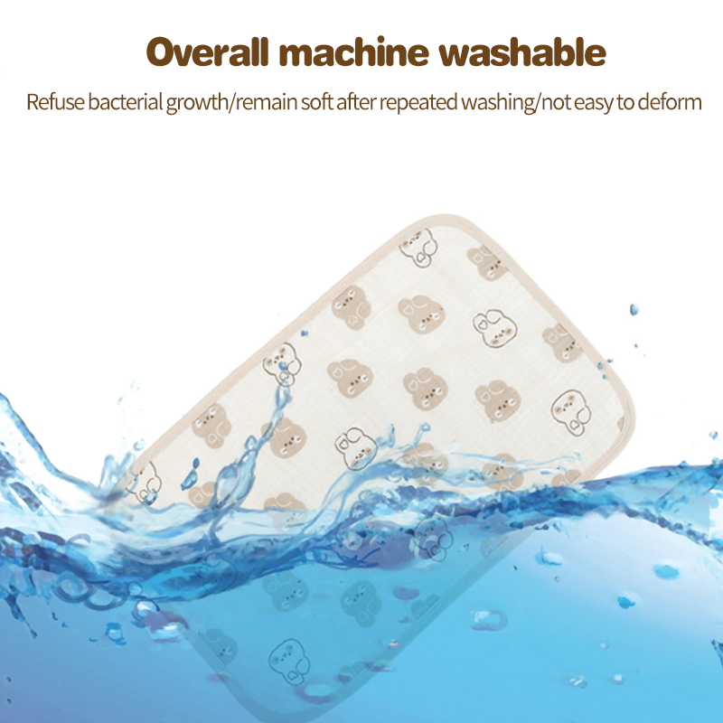 Baby Washable Diaper Changing Mat Diaper mat waterproof Baby Cotton ...