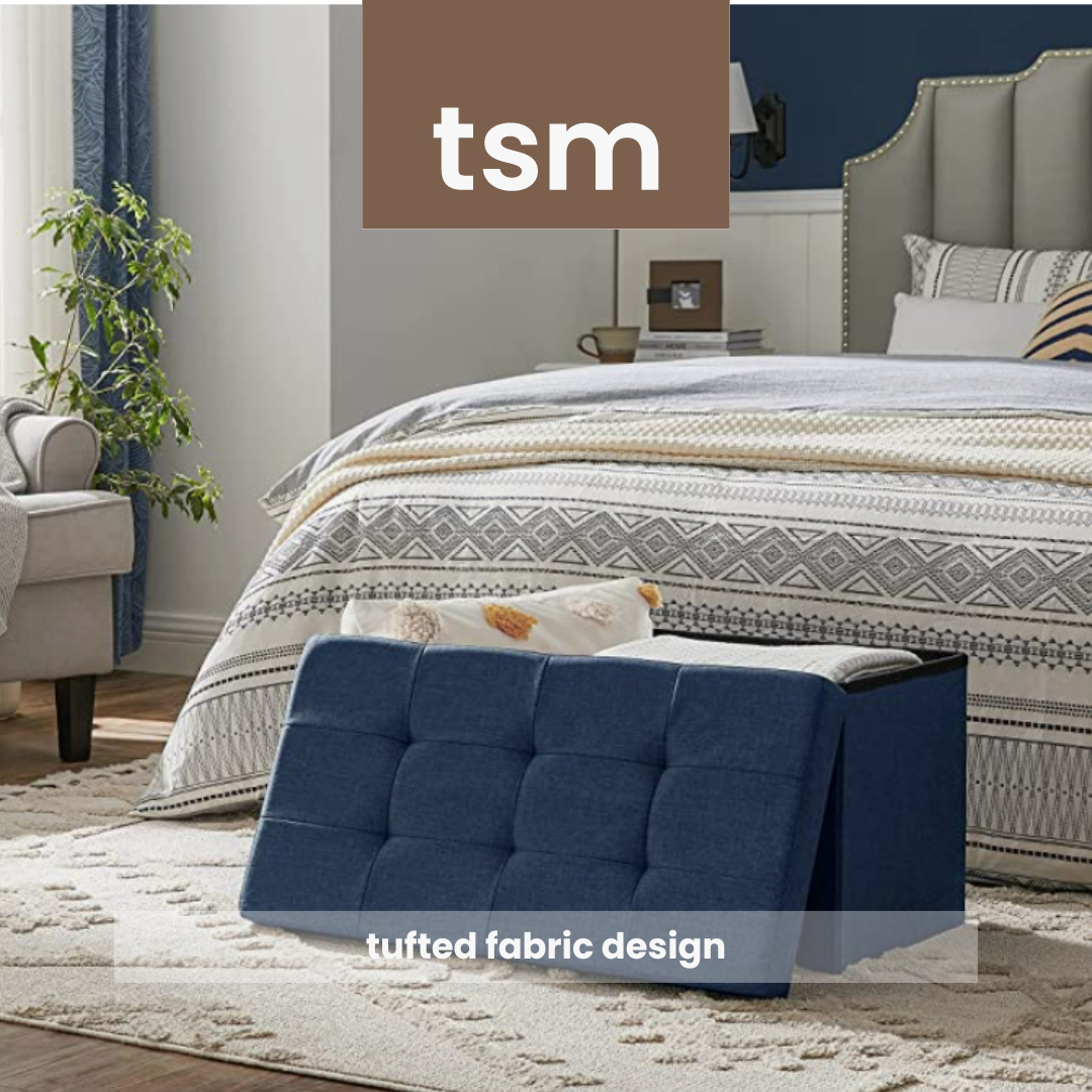 TSM 100L Leather Storage Long Bench | 2 in 1 Sit and Store | Kotak ...