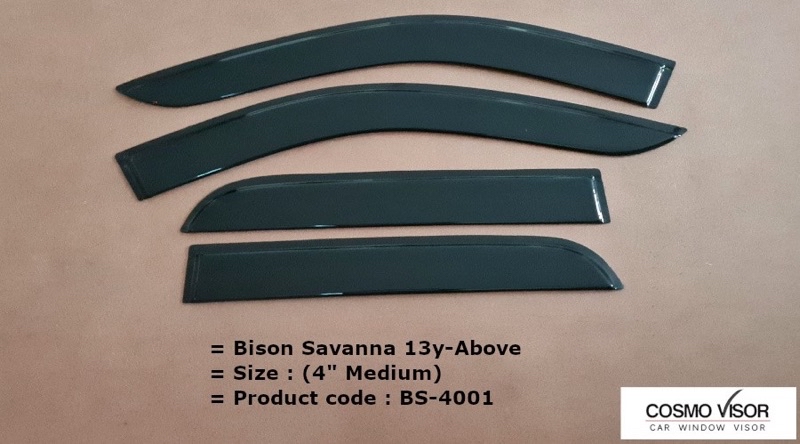 Bison Savanna 2013 - Above Door Visor / Window Vent Visor Deflectors ...