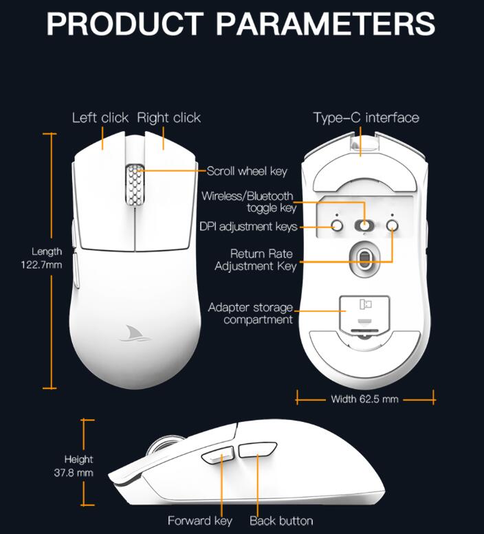 Darmoshark M3S Varun Wireless Gaming Mouse | Shopee Malaysia