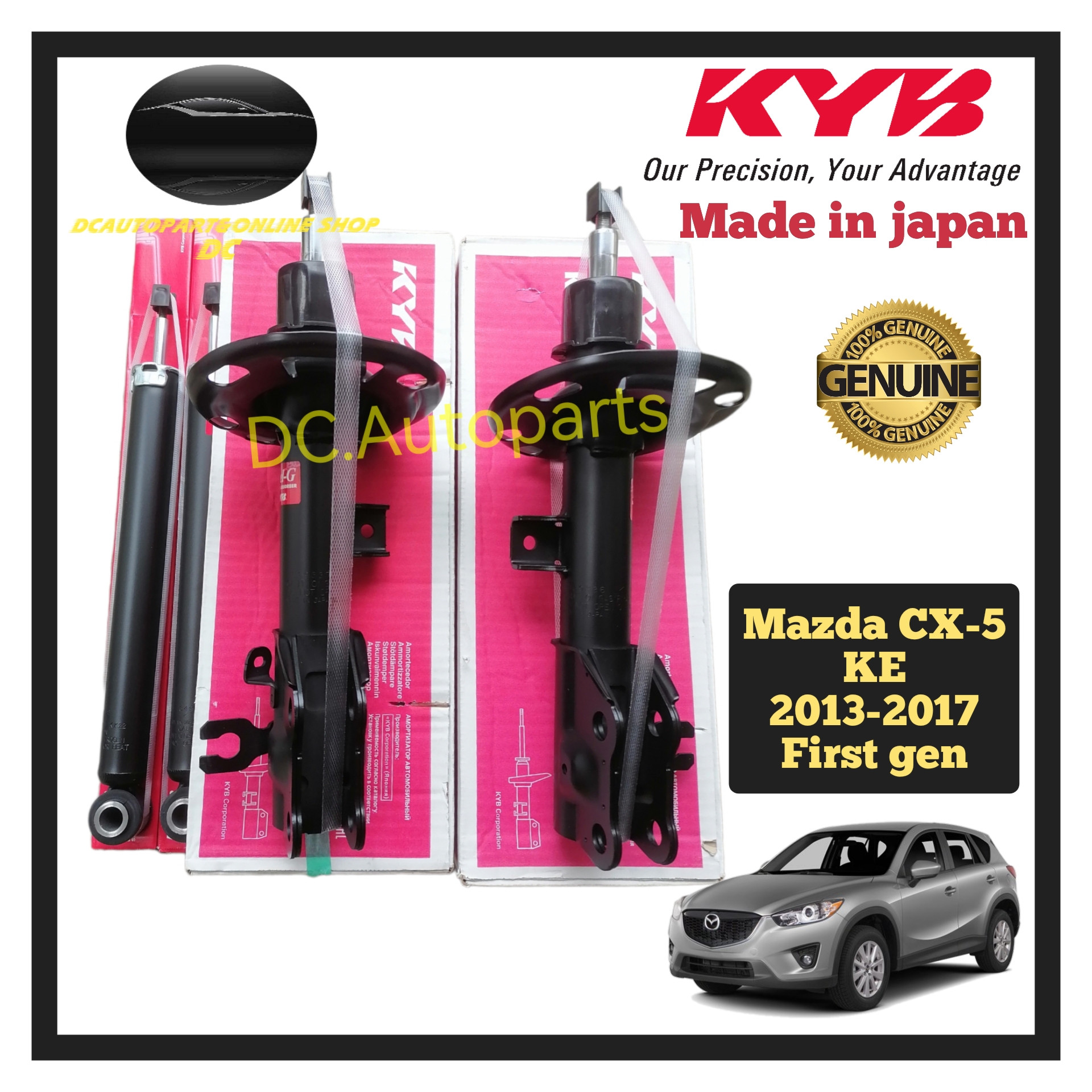 (MADE IN JAPAN) 100% ORIGINAL KYB KAYABA MAZDA CX5 CX-5 KE 2.0 2.5 ...
