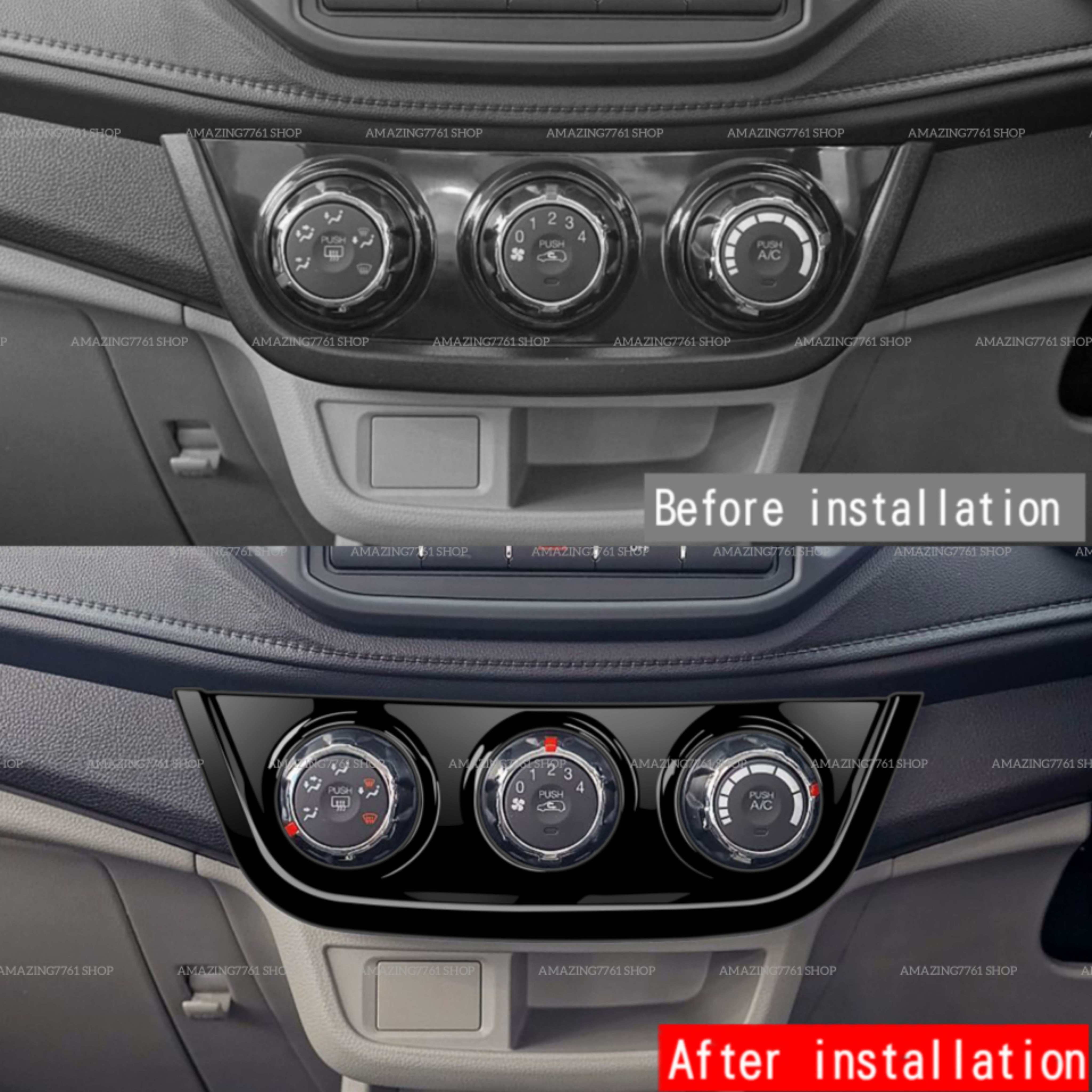 AMAZING PROTON PERSONA IRIZ 2015-2020 CAR CENTER AC SWITCH PANEL FRAME ...