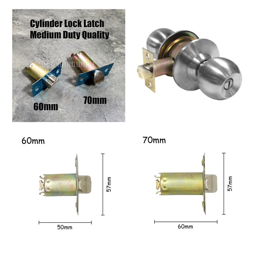 Cylinder Door Lock Tongue Latch Tongue 60mm / 70mm Cylinder Lock Tongue ...