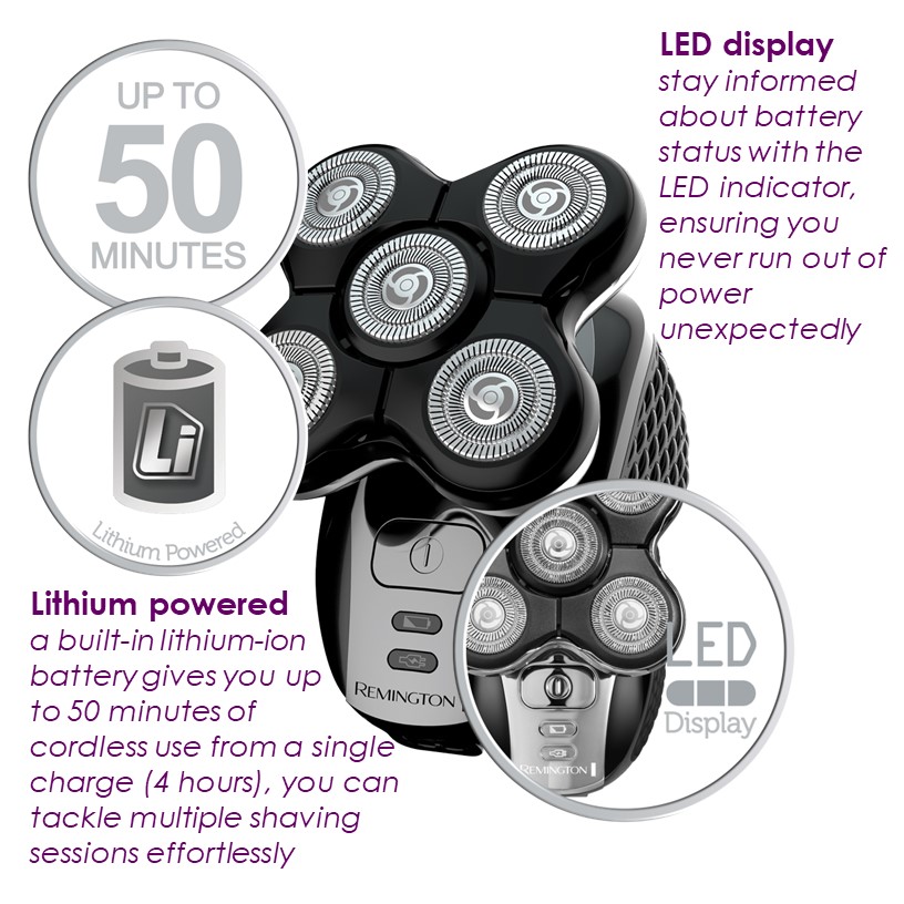 REMINGTON Ultimate Series RX5 Head Shaver XR1500 | Shopee Malaysia