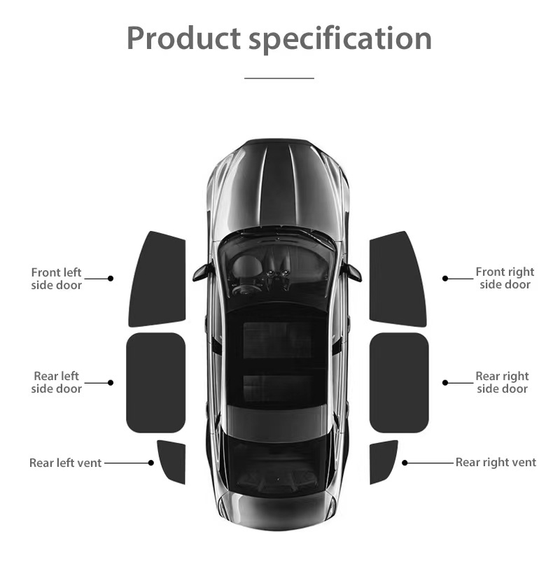Toyota Magnetic Sunshade car sun shade Vios 2023 Yaris Camry Hilux ...