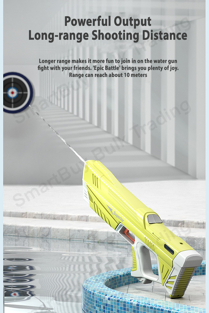 SmartBuy Superior Automatic Water Gun Electric Drawn Outdoor Children ...