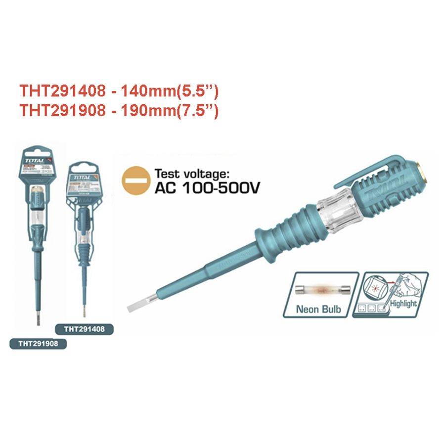 TOTAL Test Pen - THT291408 (140mm, 5.5") / THT291908 (190mm, 7.5 ...