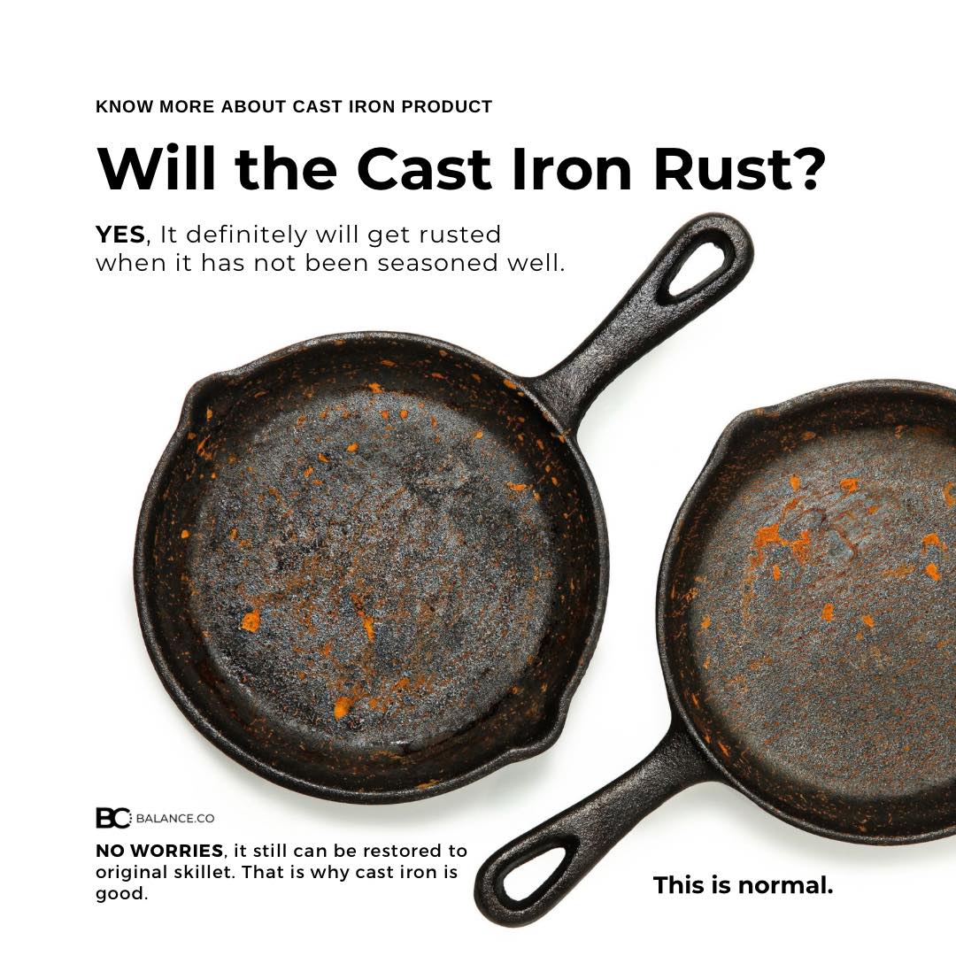 Balance.co Pure Cast Iron Ingot Wok with Wooden Lid Uncoated, Non-Stick ...