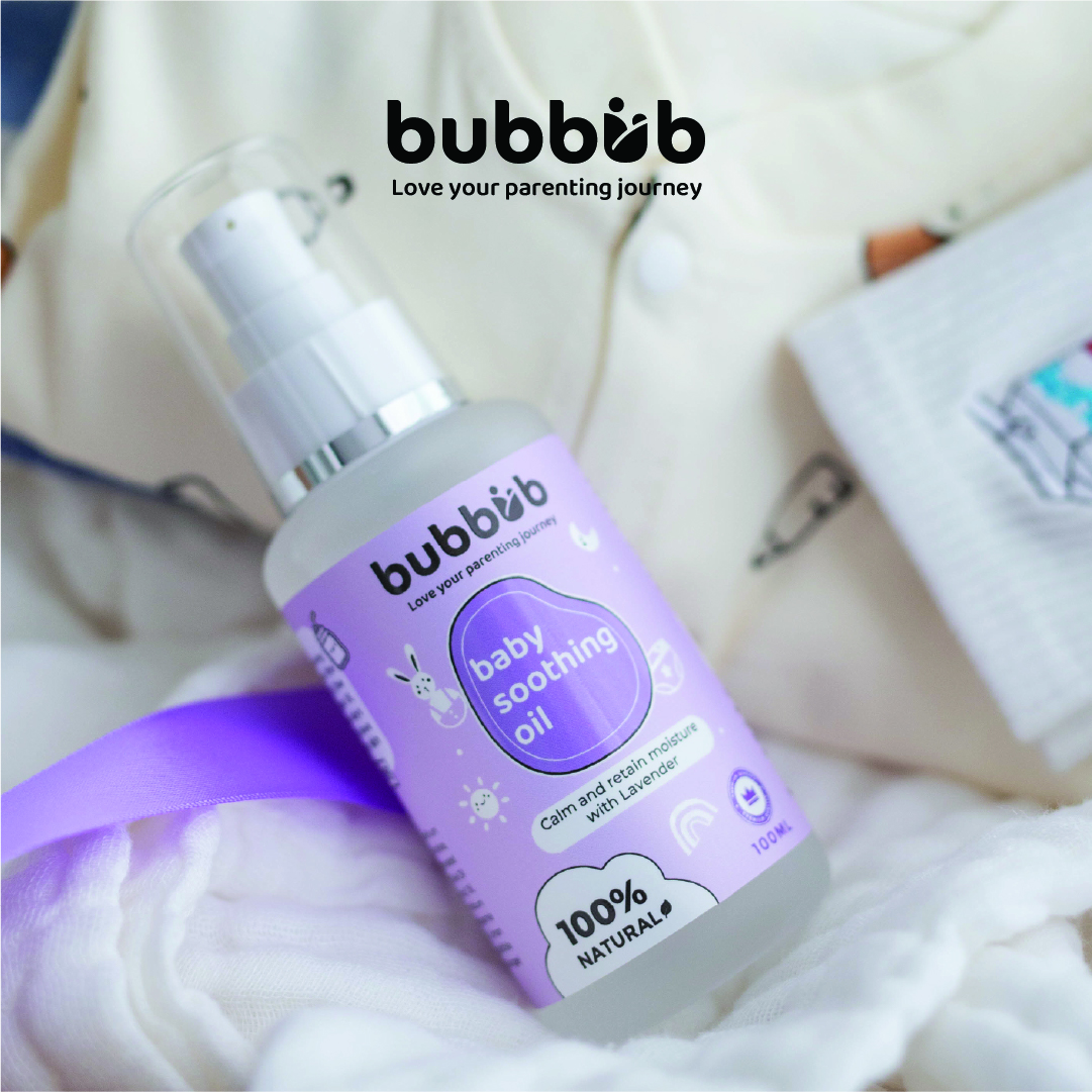 Bubbub Baby Soothing Oil (100ml) - Massage oil / moisturize / non oily ...