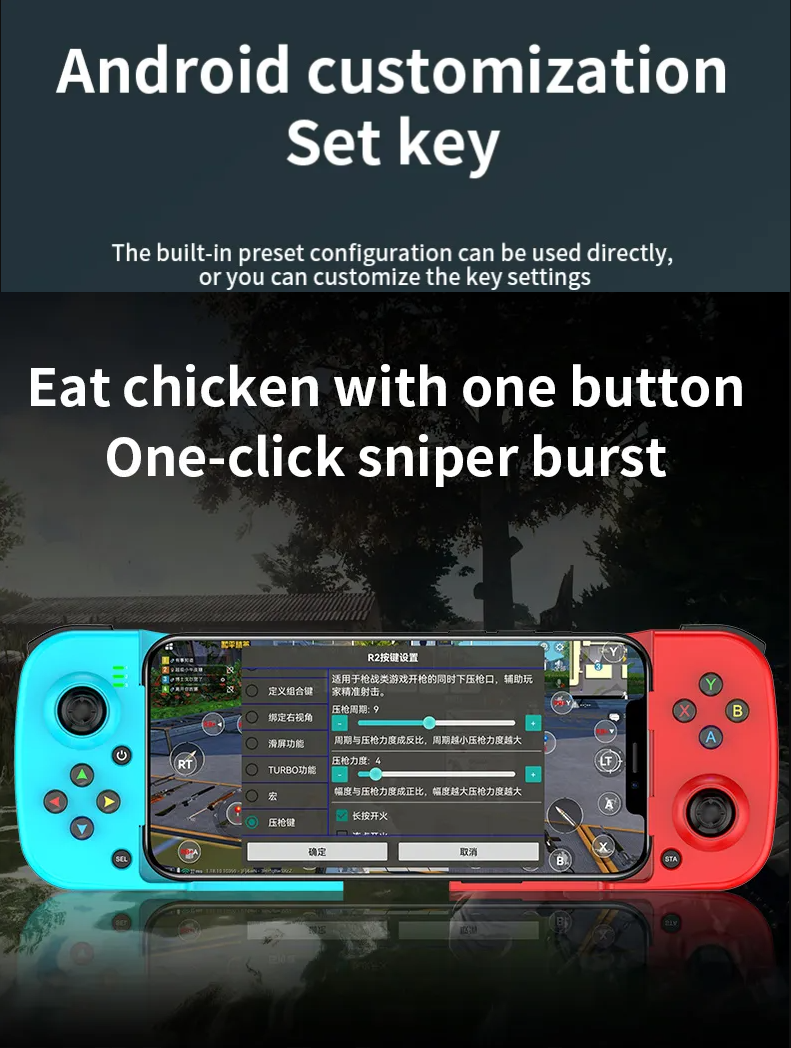 D3 Wireless Bluetooth 50 Game Controller Telescopic Gamepad Joystick For Android Ios Ps4 Ns 8808