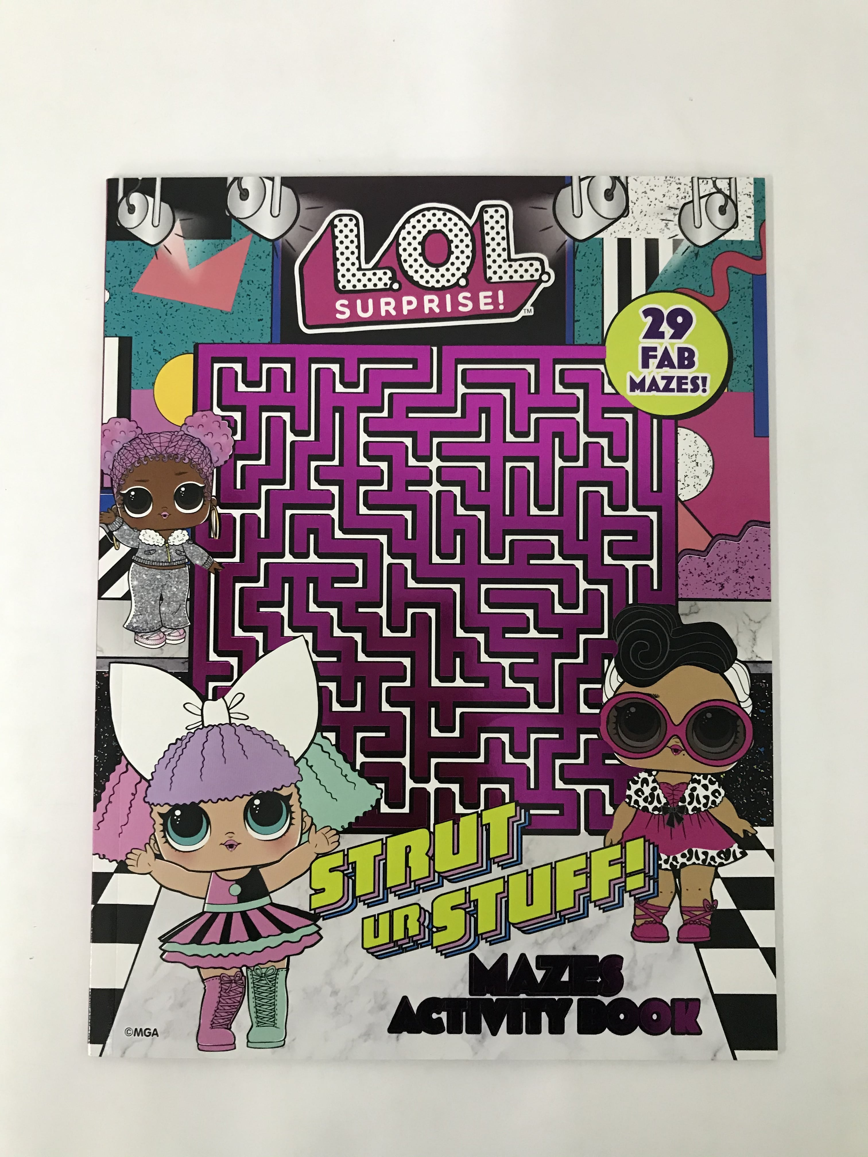 LOL Surprise Maze Activity Book For Kids Strut Ur Stuff with Tons of ...