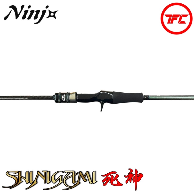 NINJA SHINIGAMI 死神 Baitcast Overhead & Spinning SW Jigging Rod BC Fast Jig Slow Saltwater Ninj+ ...