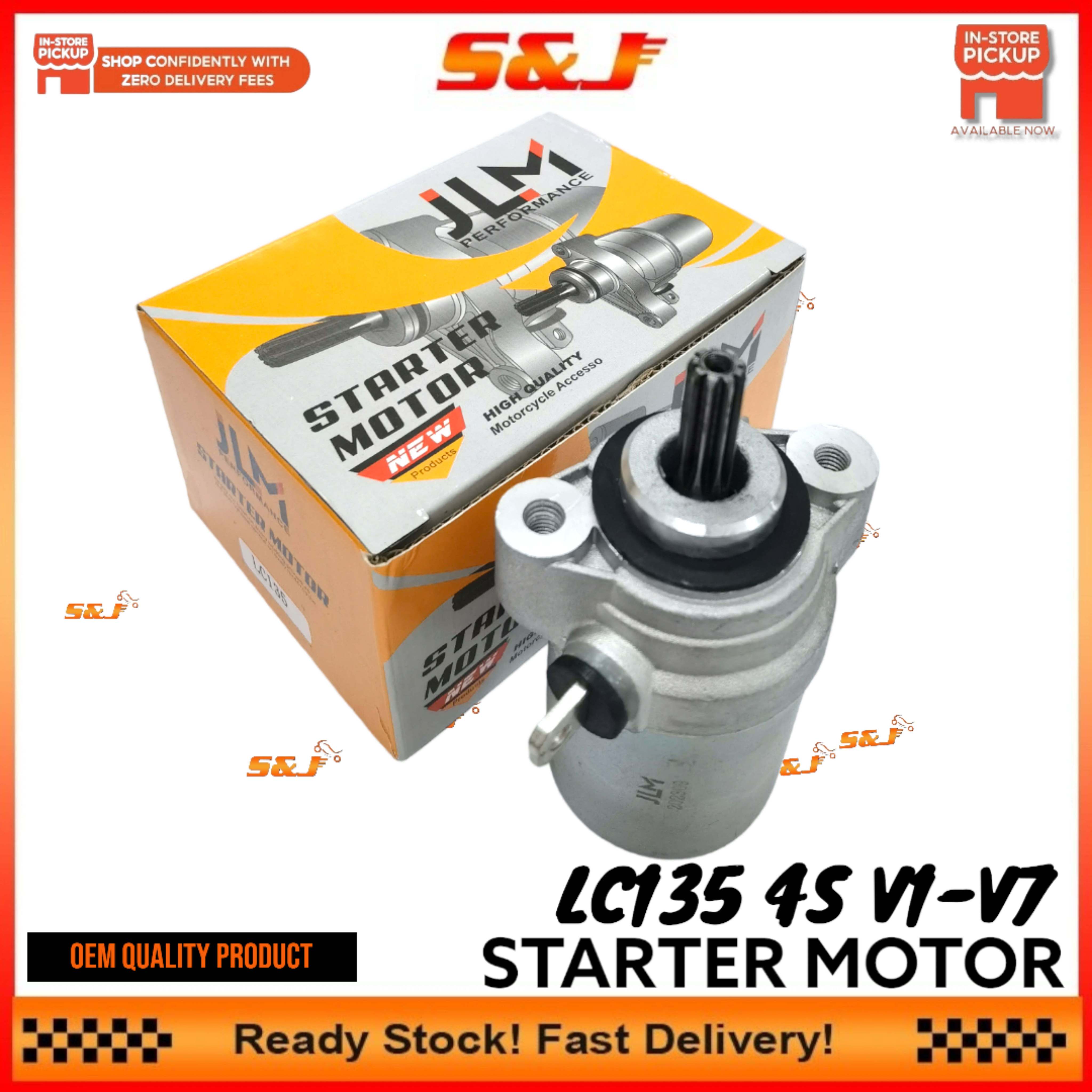 JLM YAMAHA 135LC LC135 4S LC STARTER MOTOR LC4S V1 V2 V3 V4 V5 V6 V7 | Shopee Malaysia