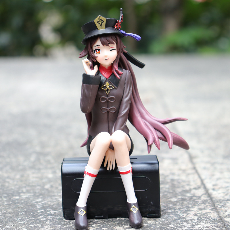Genshin Impact Figure Figurine Hutao Hu Tao Genshin Display Deco ...