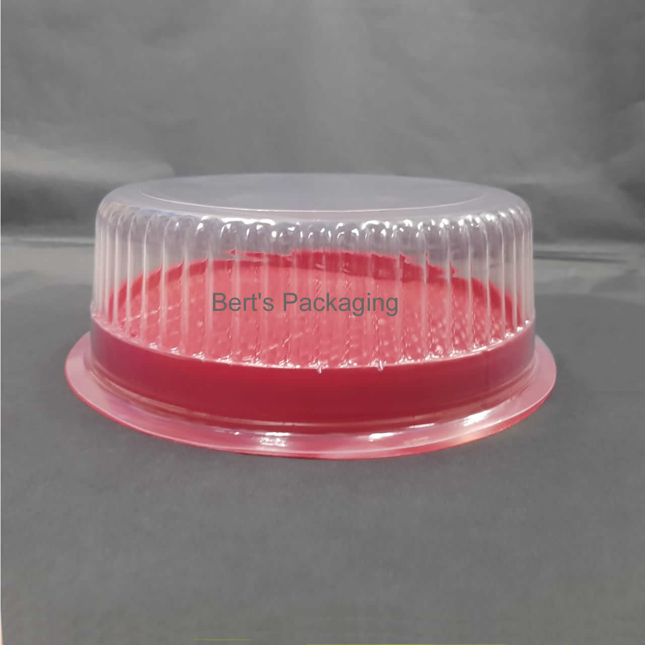 (Exclusive) 7" Round Cake Tray with Lid 25pcs / Bekas Kek Bulat 7" / 7 ...