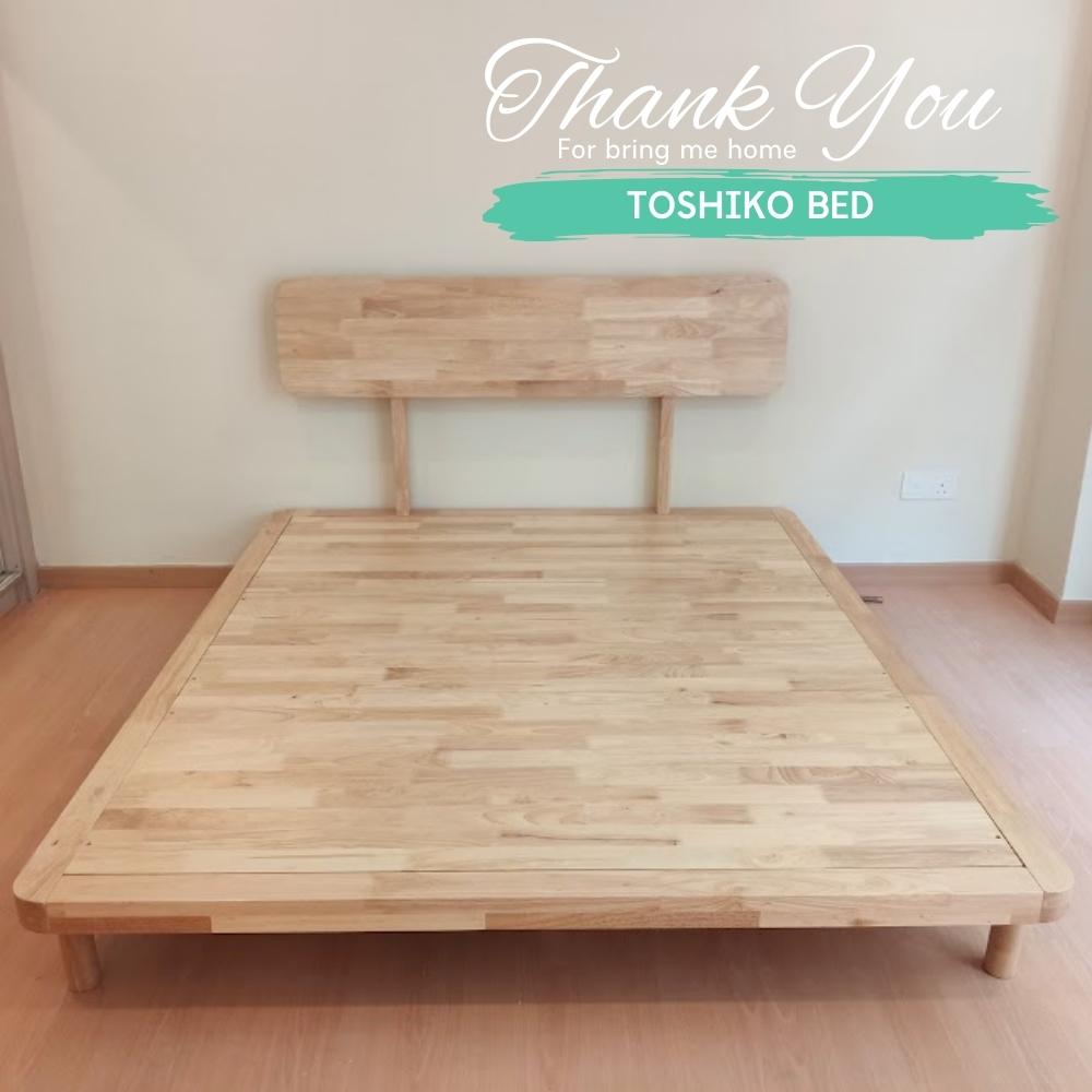 Furniture Direct TOSHIKO MUJI Style Full Solid Wood Queen & King Size ...