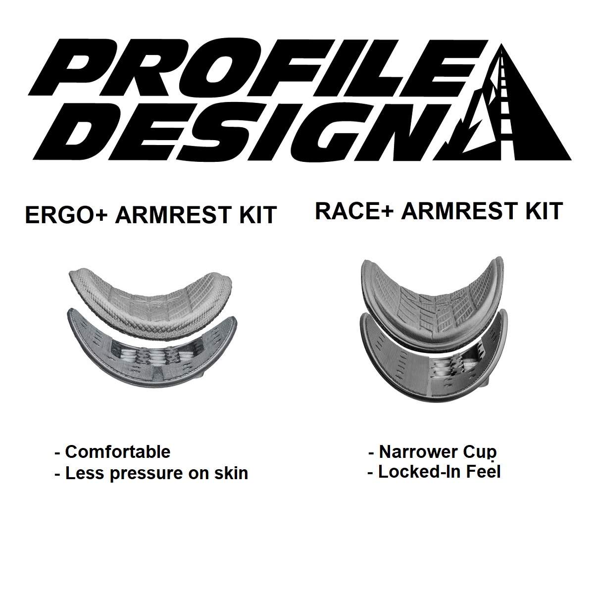 [LATEST] Profile Design Armrest Kit Triathlon Aerobar Armrest Race+ ...