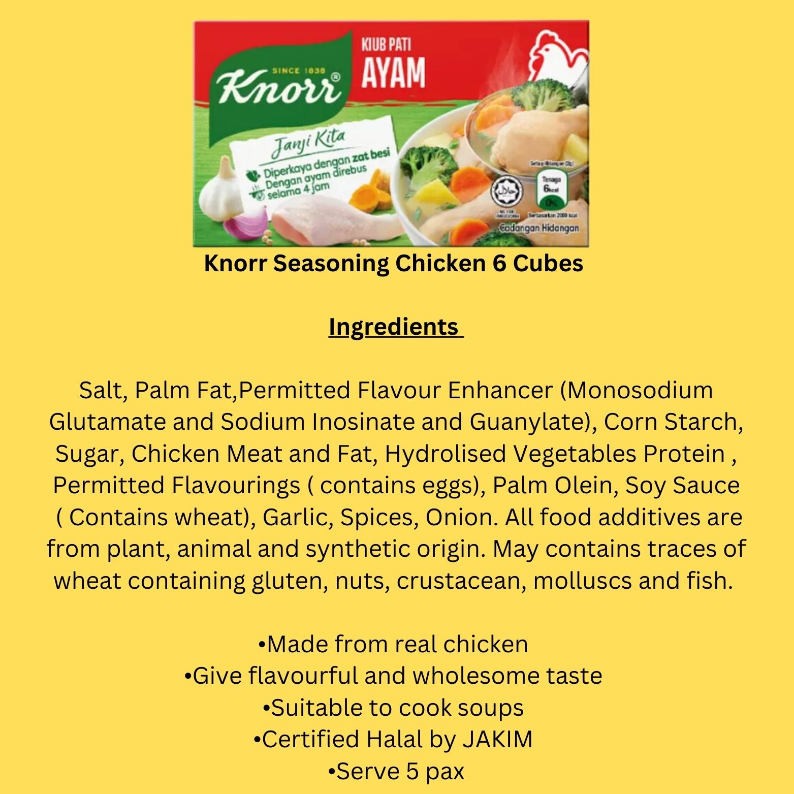 Knorr Kuib Pati Ayam / Ikan Bilis / Tomyum / Lembu 60g | Shopee Malaysia