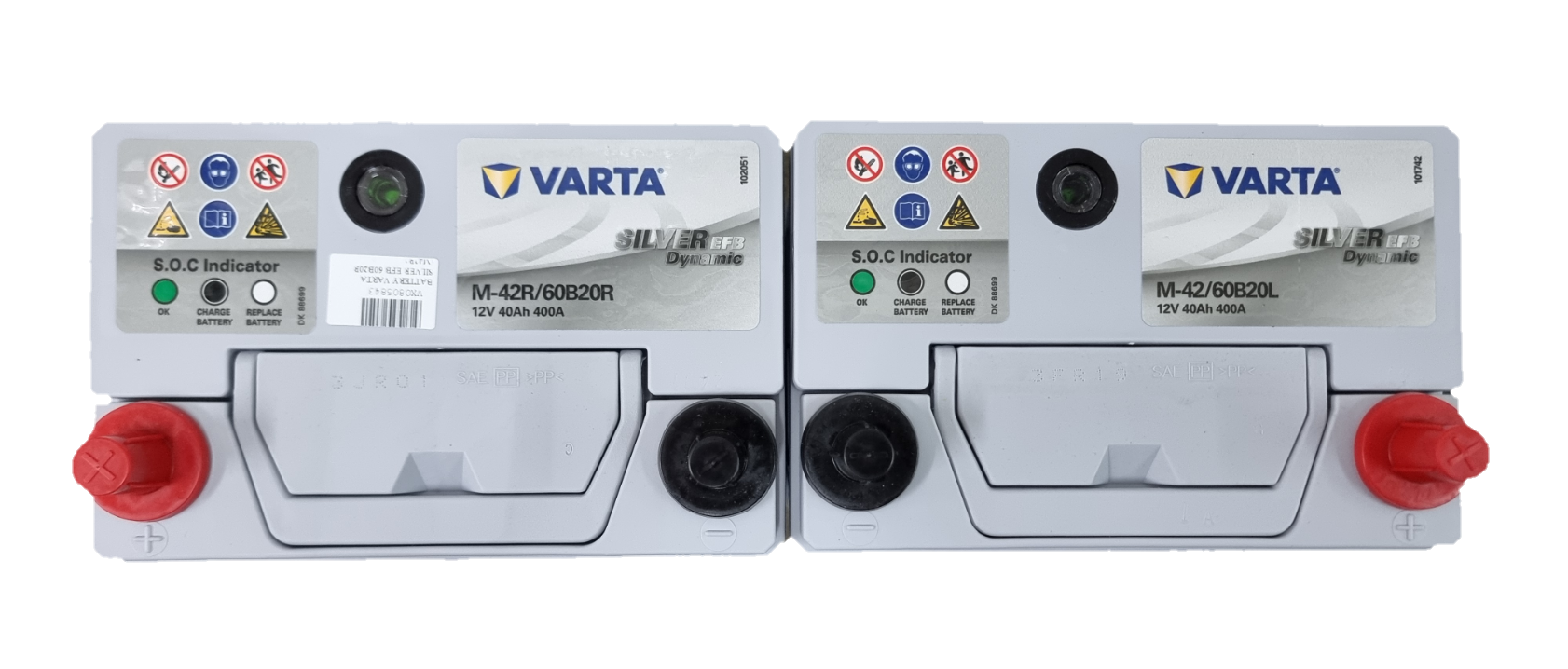 [ Installation Provided ] M42L / M42R | 60B20L/R Varta Silver EFB Dynamic | Start & Stop Engine ...