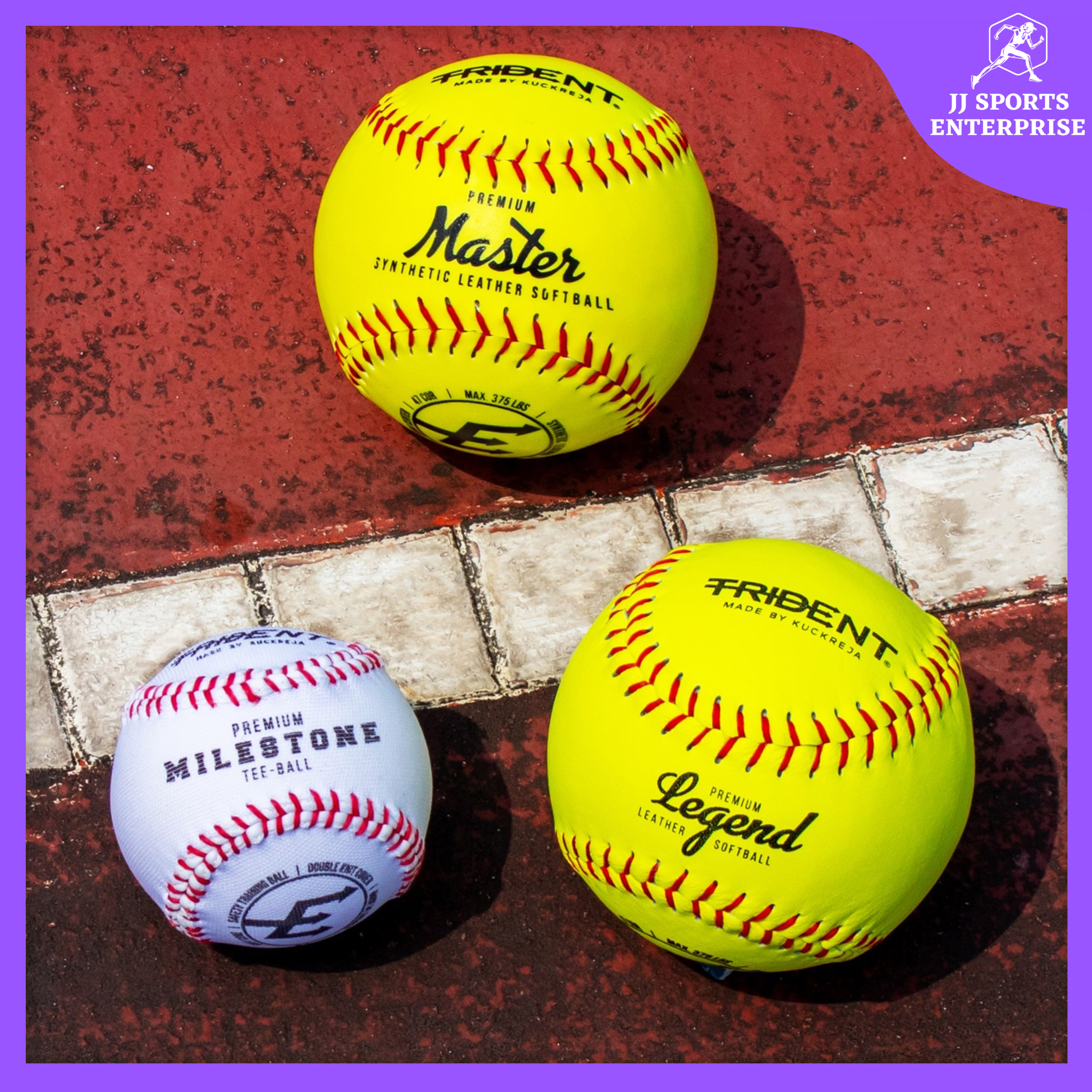 Trident Milestone Softball Double Knit Teeball Trident Master Synthetic ...