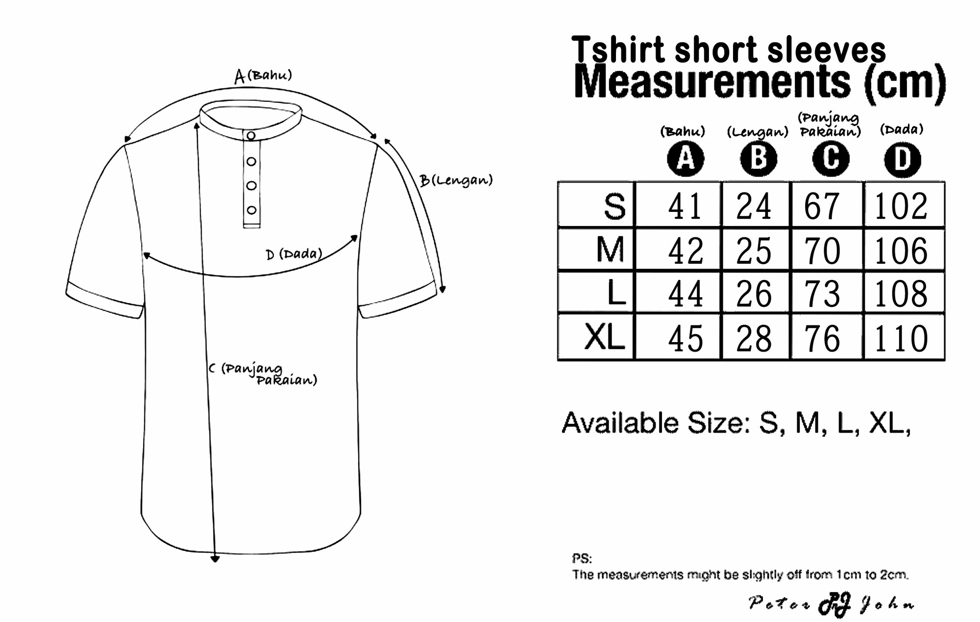 Peter n John 902 Ice Silk Mandarin Collar T-Shirt Short Sleeve | Shopee ...