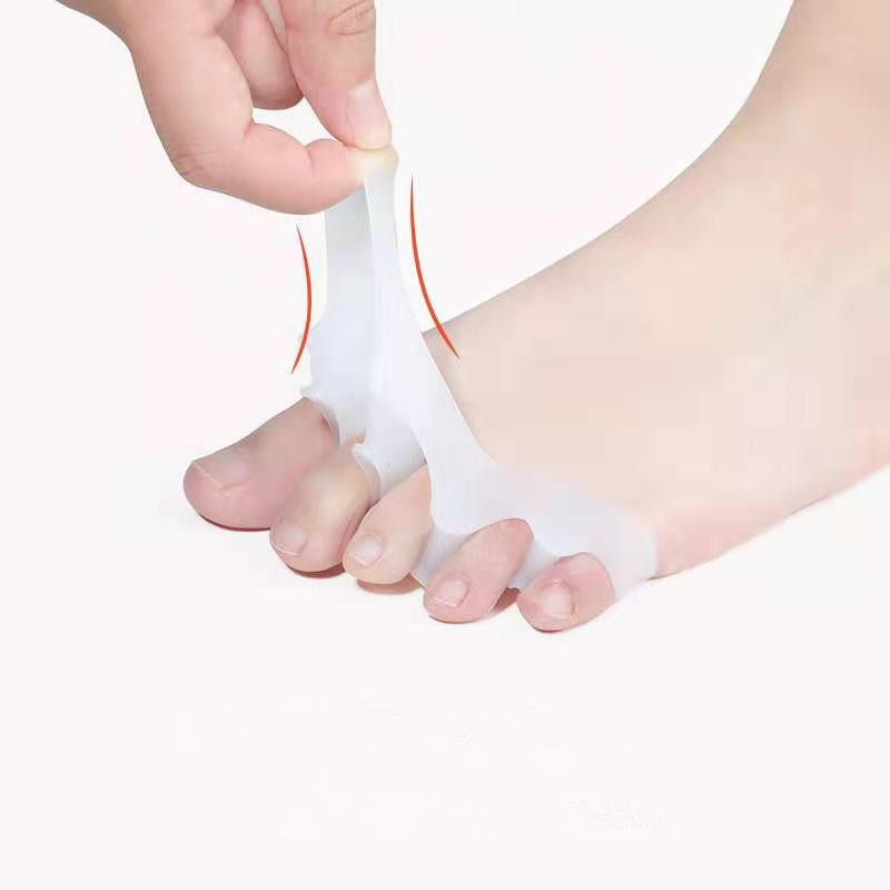 1 Pair SEBS Gel Toe Spacer Separator Bunion Corrector Pain Relief ...