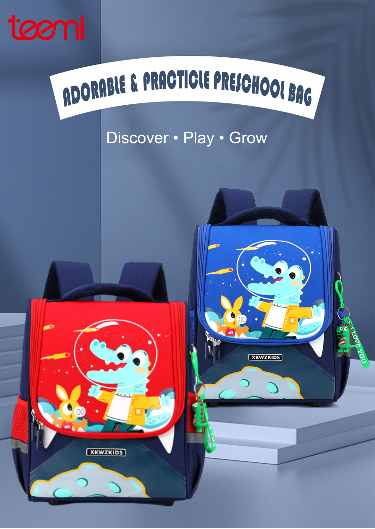 TEEMI 30cm Kids Kindergarten School Bag Cartoon Animal Preschool ...