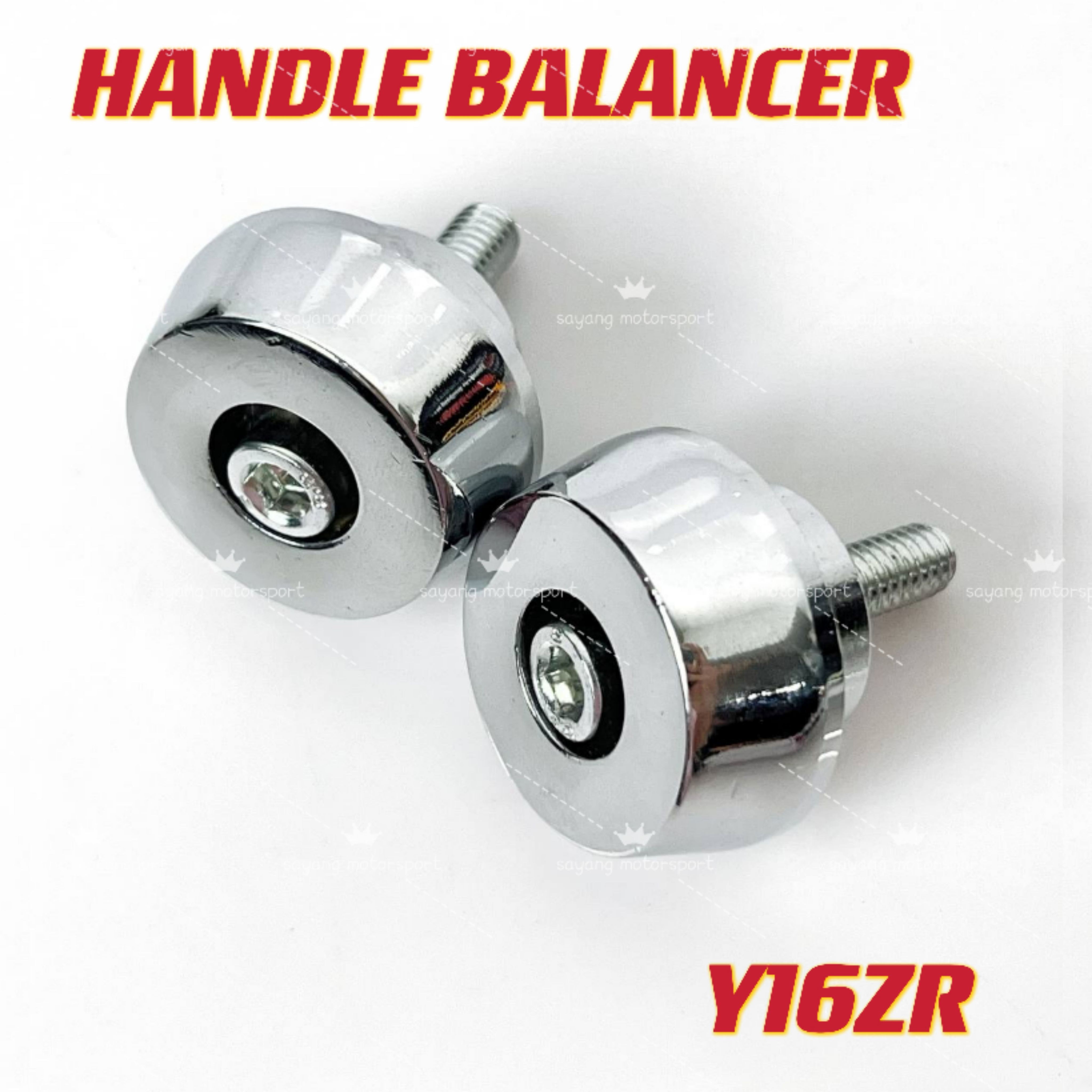 2PCS UNIVERSAL HANDLE BAR BALANCER ALLOY (BERAT HEAVY DUTY) RSX150 ...