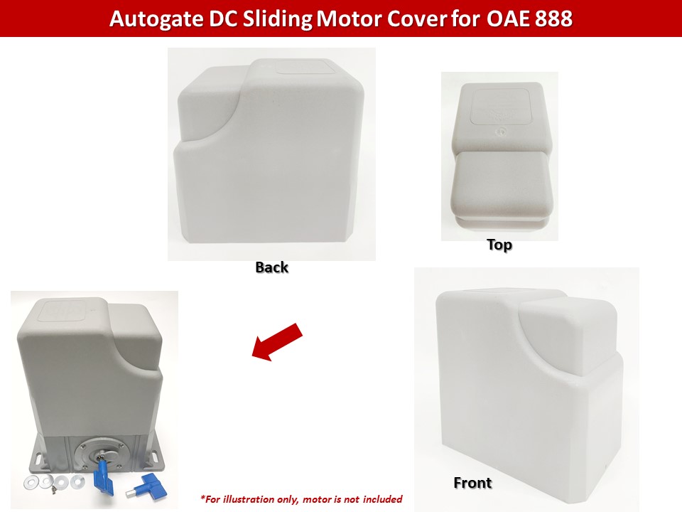Autogate Sliding Motor Cover for OAE 888 - Motor Top Cover | Shopee ...