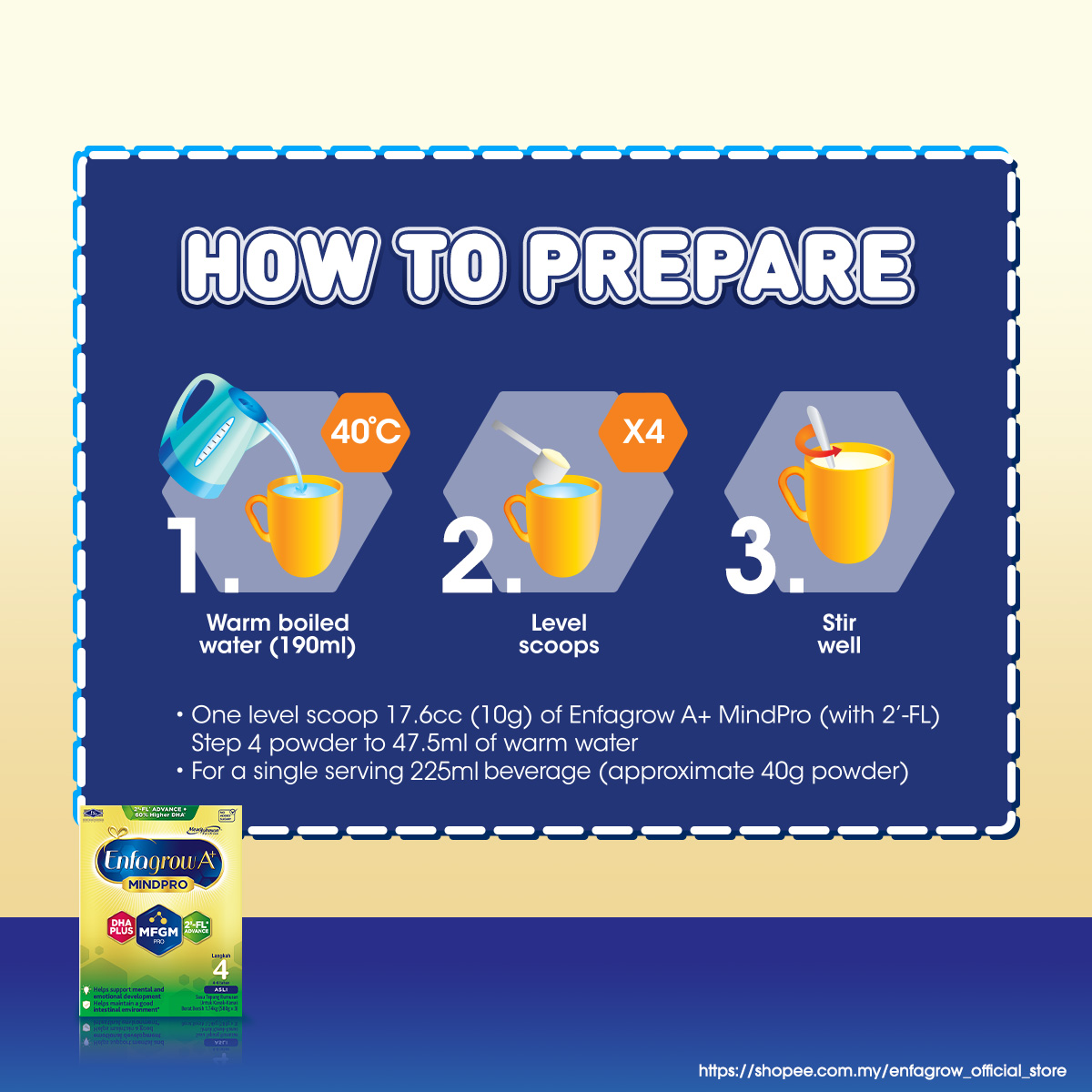 Enfagrow A+ Step 4 - Original Milk Formula Powder (3.48kg) | Shopee ...