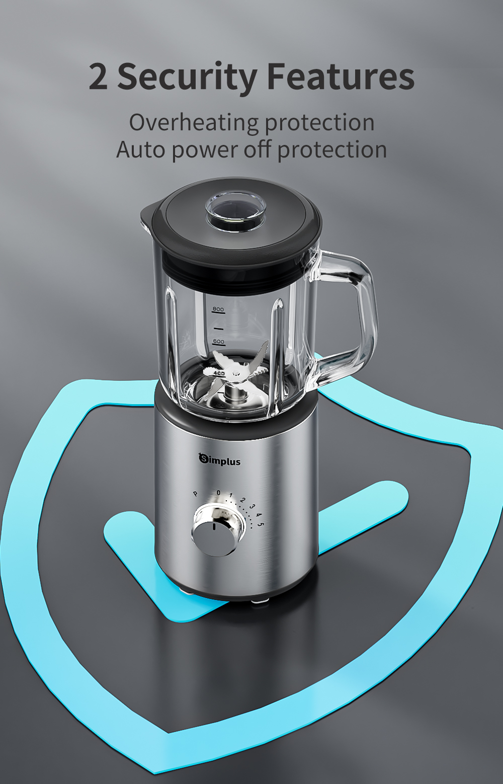 Simplus Multi-functional Ice Blender|Smoothie Maker|Baby Food Crushed ...