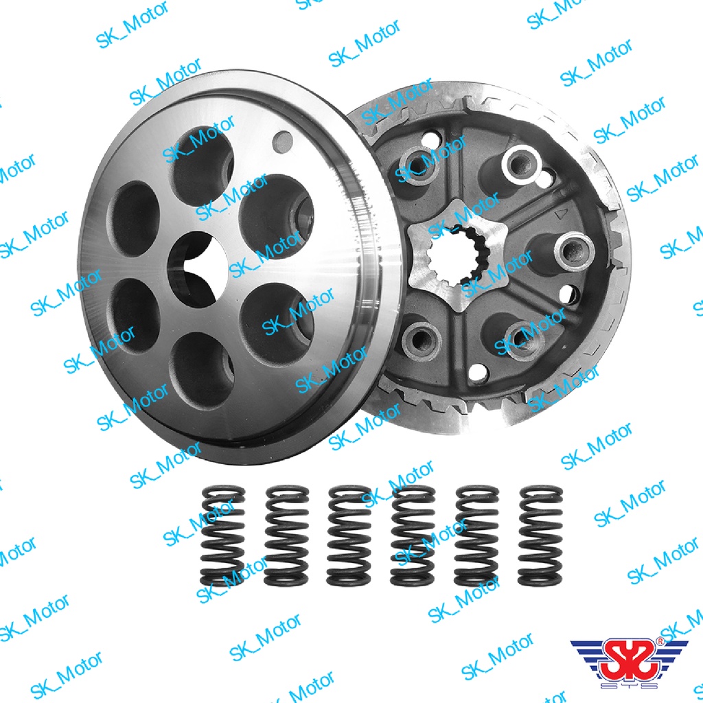 6 Spring SYS Yamaha LC135 LC V1-V7 ES 55C 5YP 2S4-2 4 5 Speed Auto Hand Clutch Set Racing HYPER ...