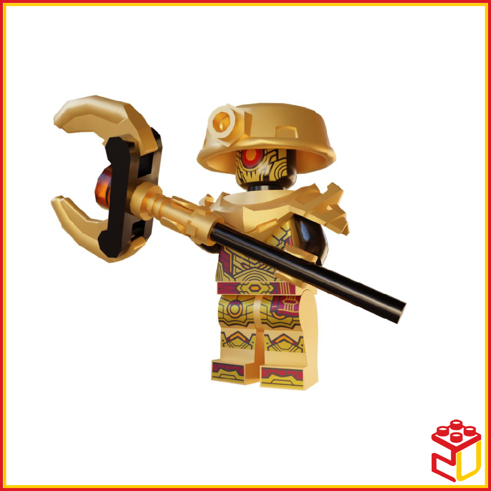 (Ready Stock) Njo827 71796 Lego Ninjago Imperium Guard with a staff ...