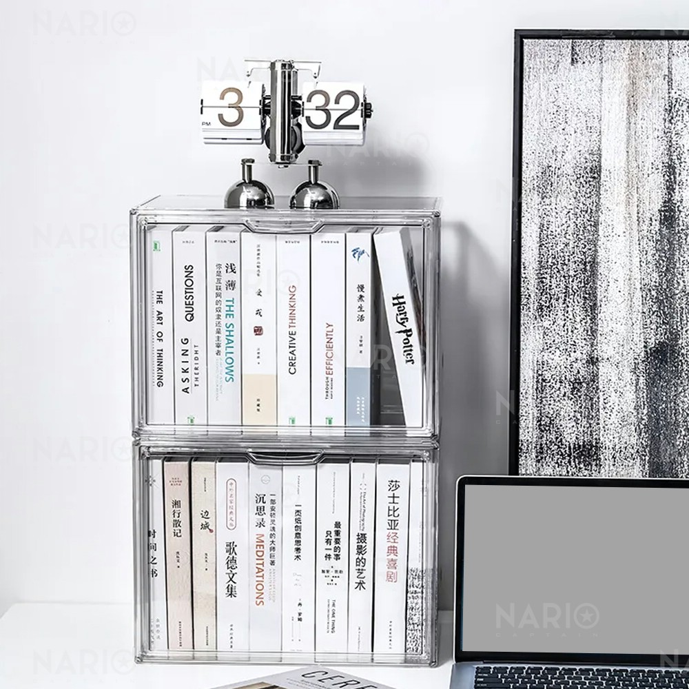 NARIO Magnetic Acrylic Transparent Display Box Handbag Storage ...