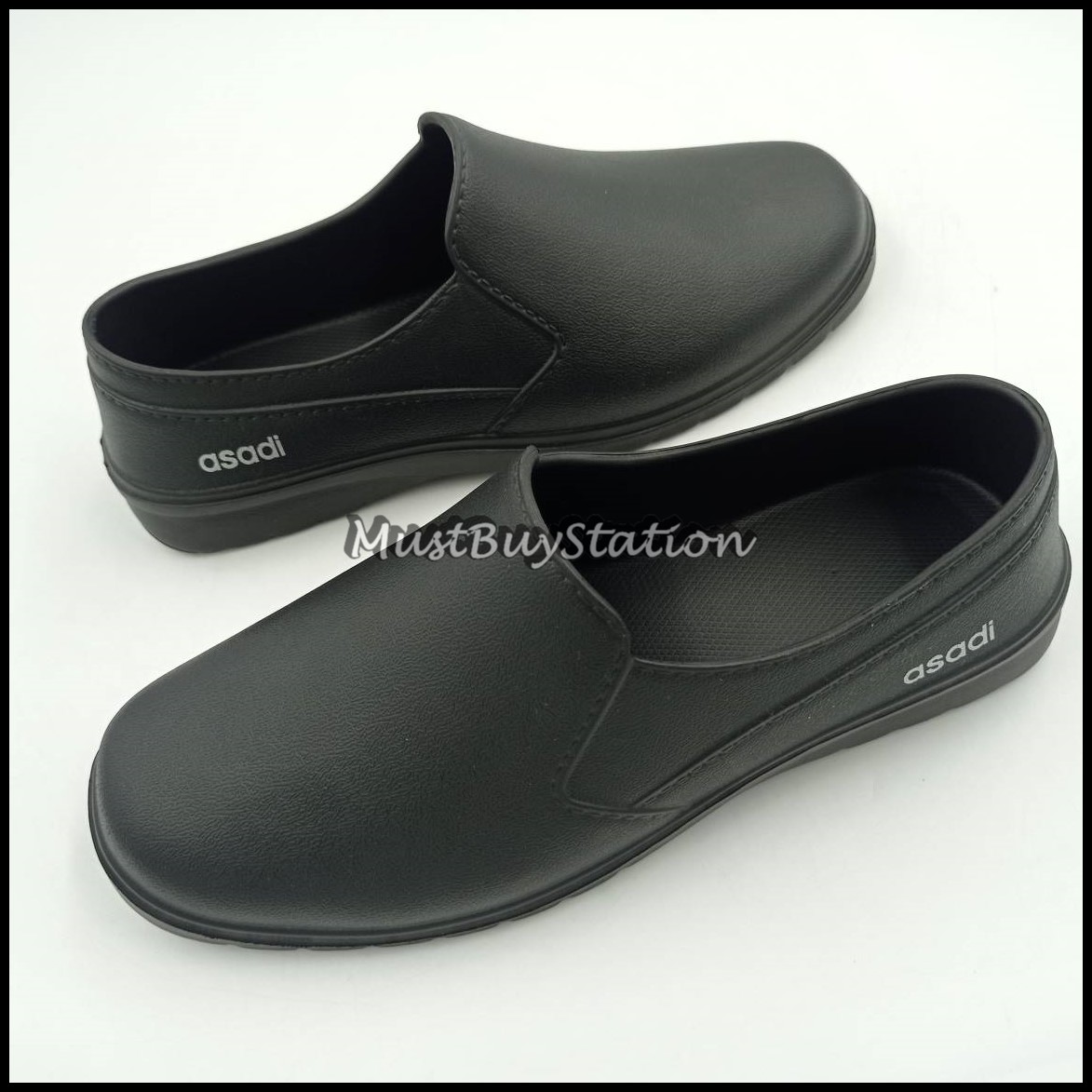 MBS Asadi 1555 Men EVA Rubber Slip On Loafers Shoes Ultra Lightweight ...