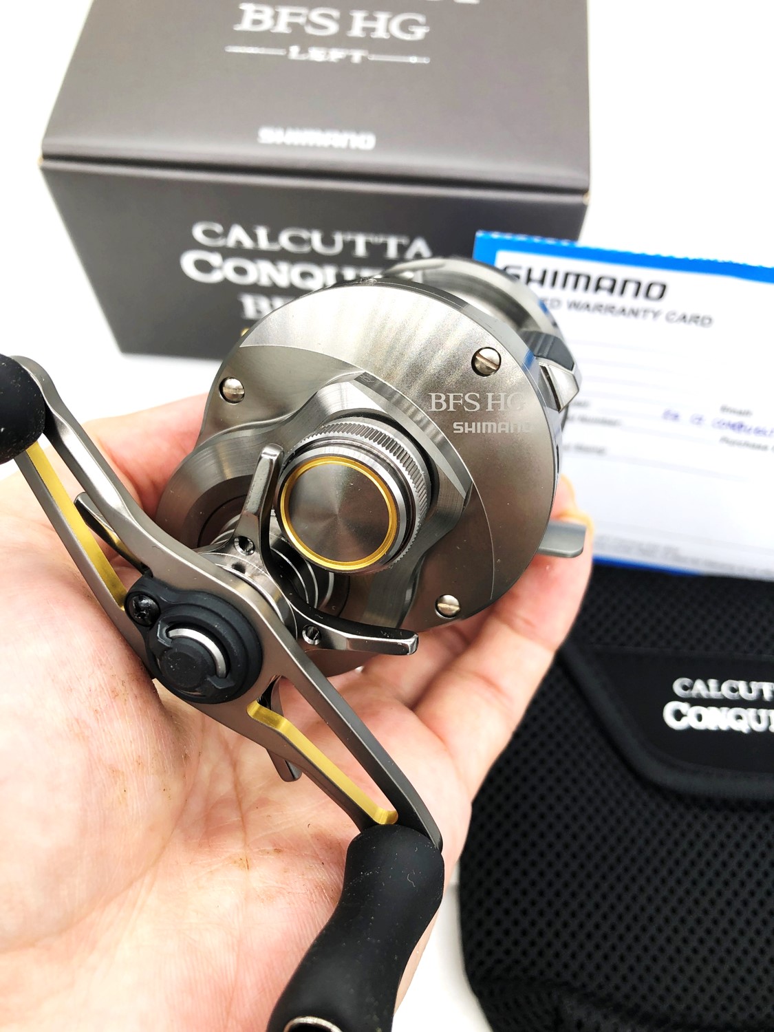 SHIMANO 2023 CALCUTTA CONQUEST BFS HG XG BAITCASTING(BC) FISHING REEL with 1 Year Local Warranty ...