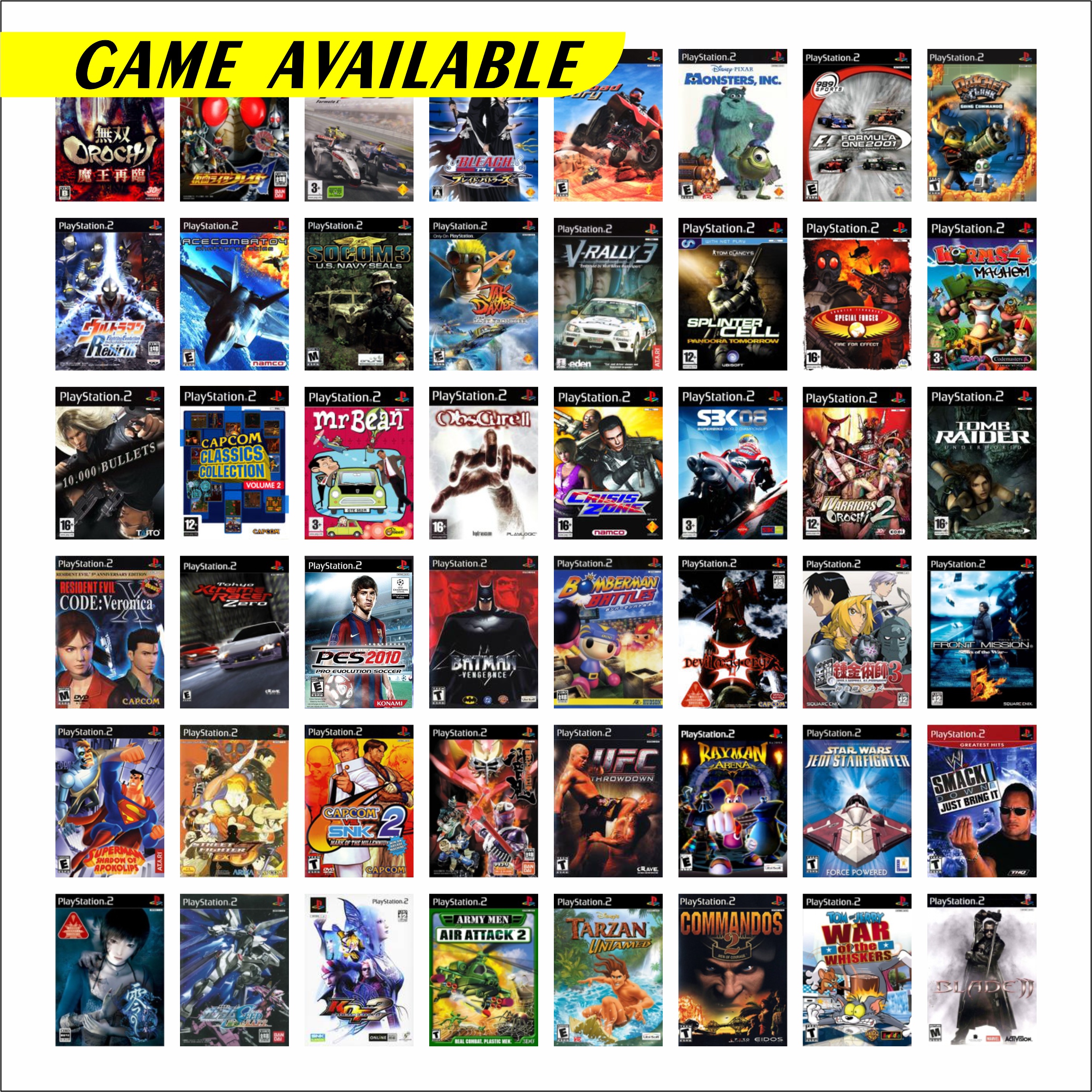 PS2 FMCB FULL SET + 180 GAMES + 500GB HDD + 2 CONTROLLER + 64MB MEMORY ...