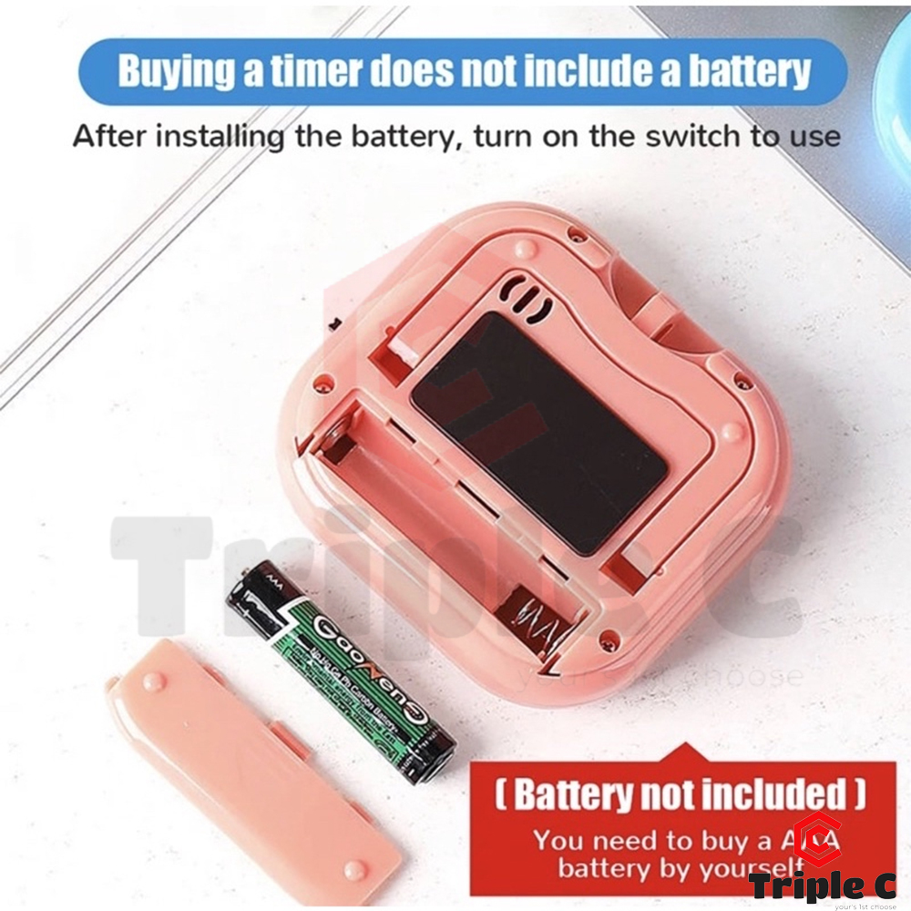 [Triple C] Eng Version LCD Digital Kitchen Timer Cooking Timer Loud ...