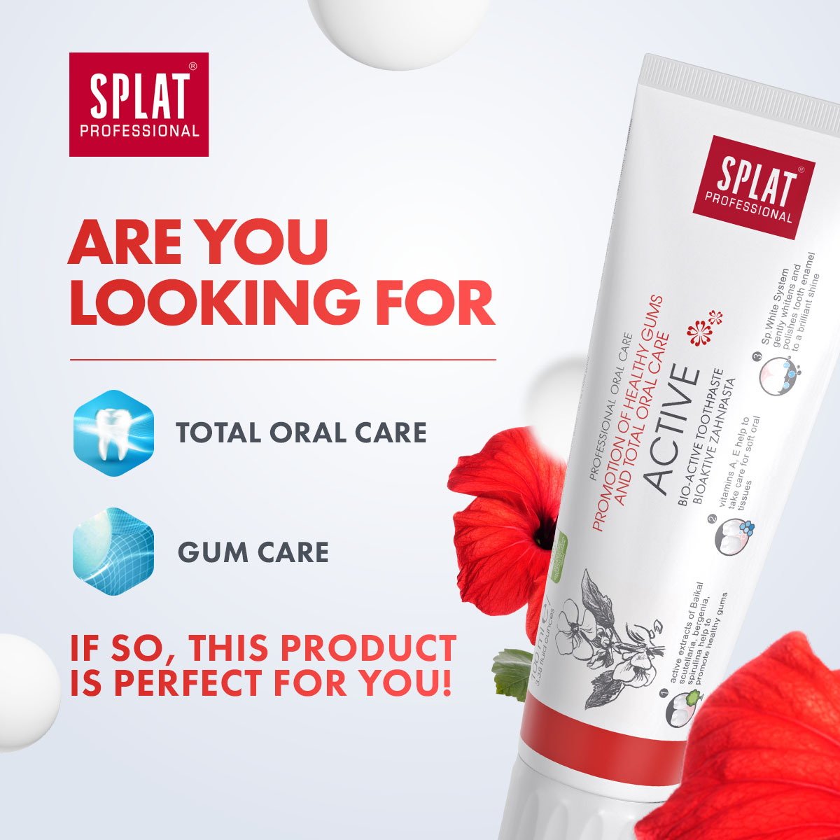 Splat Professional Series Active Toothpaste 100ml | Shopee Malaysia